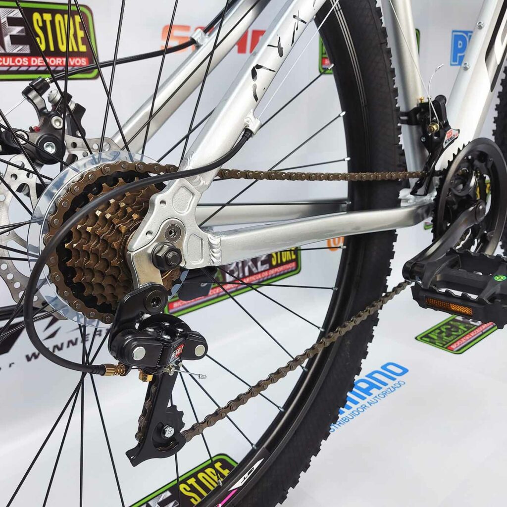 Bicicleta GTI CAMBODIA Aro 29 - Montañera - 7v- Aluminio - Frenos de ...