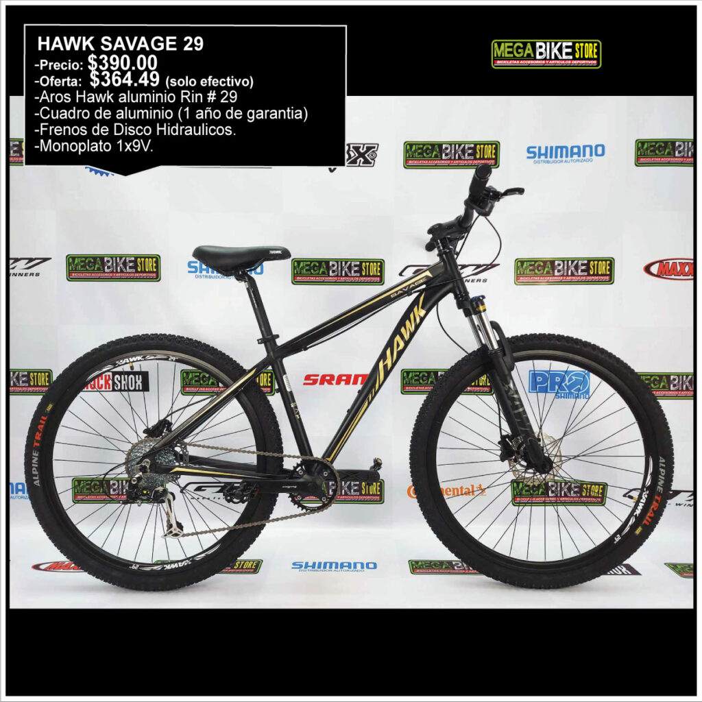 tipos de cuadros de bicicletas GW ELITE PRO2 XL BICICROSS.