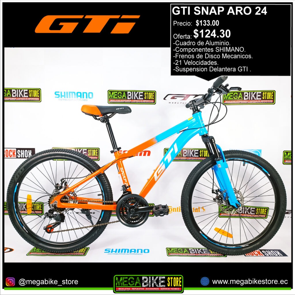 Bicicletas GTI SNAP Aro 24